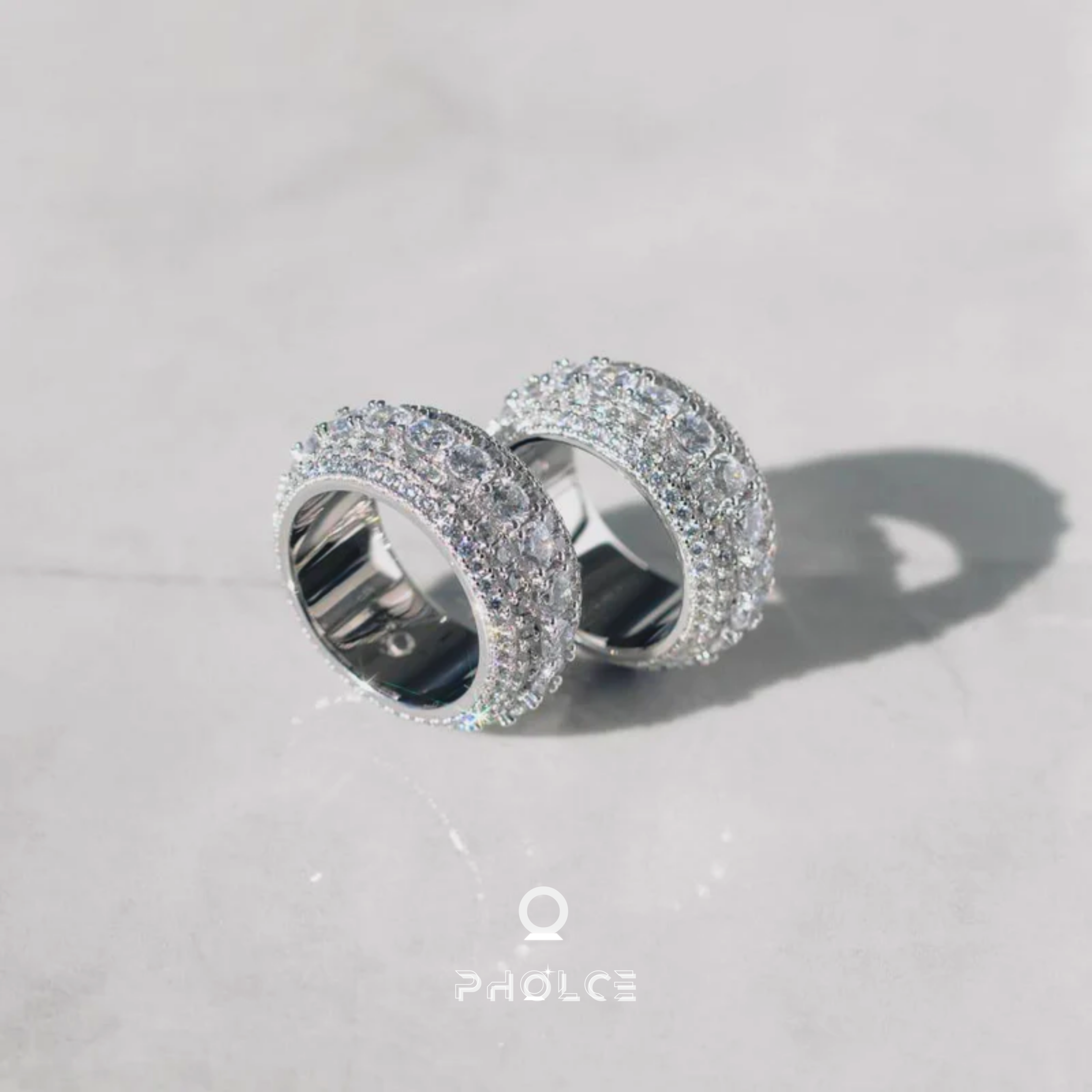 Chronos Ring – Layered Diamond Ring - Pholce Jewelry